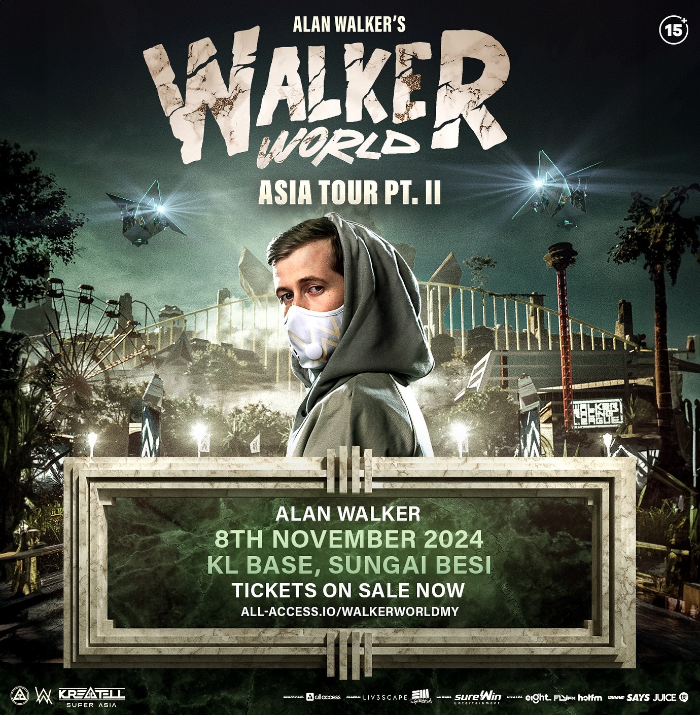 ClublandKL | Event - ALAN WALKER'S WALKER WORLD at KL Base
